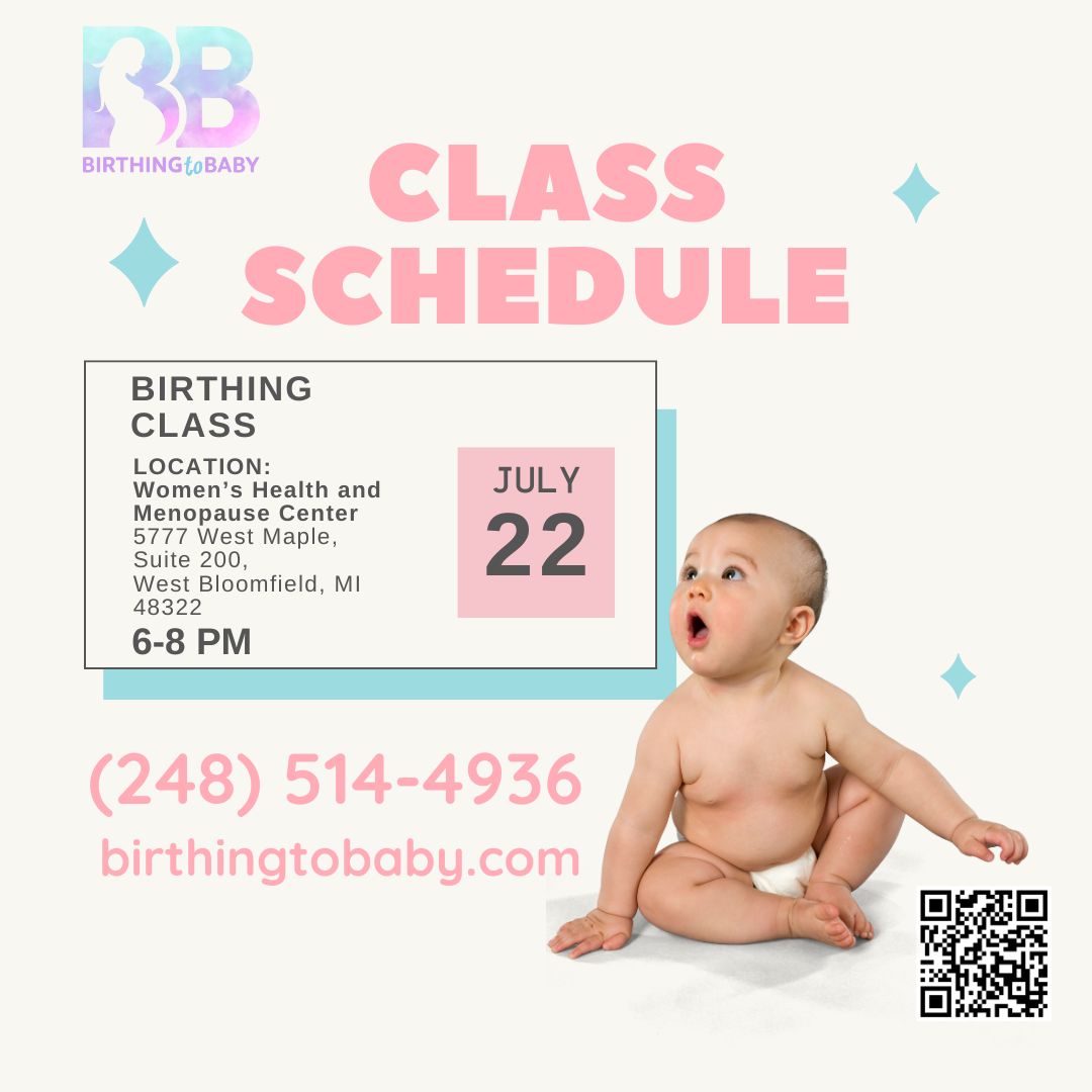 New Birthing To Baby Class! - Women's Health and Menopause Center
